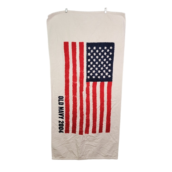 Old Navy | Bath | Old Navy 204 Y2k Vintage American Flag Print Thick ...